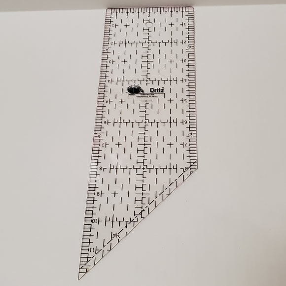 Dritz | Art | Vintage 20 Dritz Quilt Bias Ruler Angle 11 X 8 Quilting ...